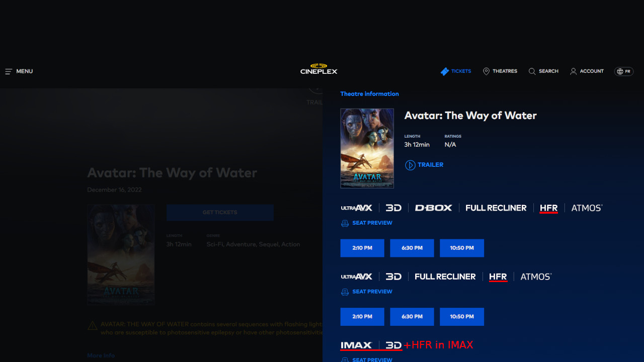 Avatar 2 in IMAX, 3D, and HFR: Best Way to Escape to Pandora | Attack ...