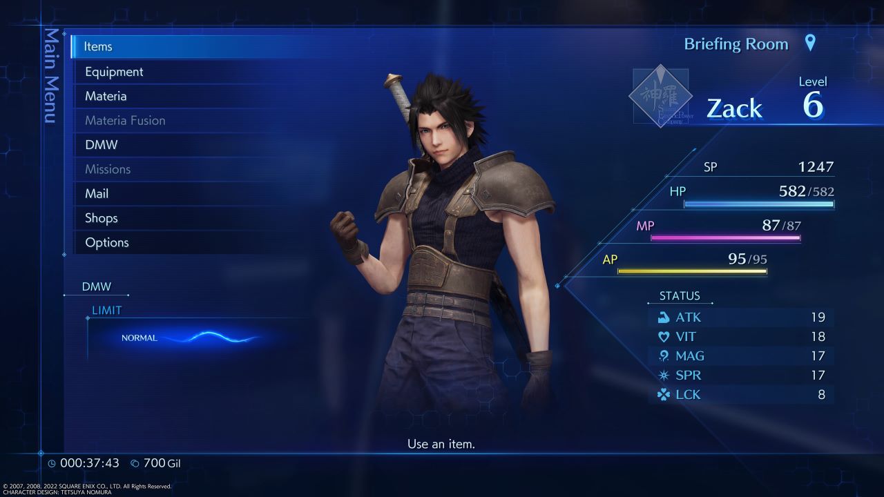 Crisis Core: Final Fantasy 7 Reunion DMW Effects Explained: All Number ...