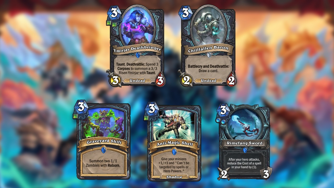All Death Knight Cards in Hearthstone: March of the Lich King | Attack ...