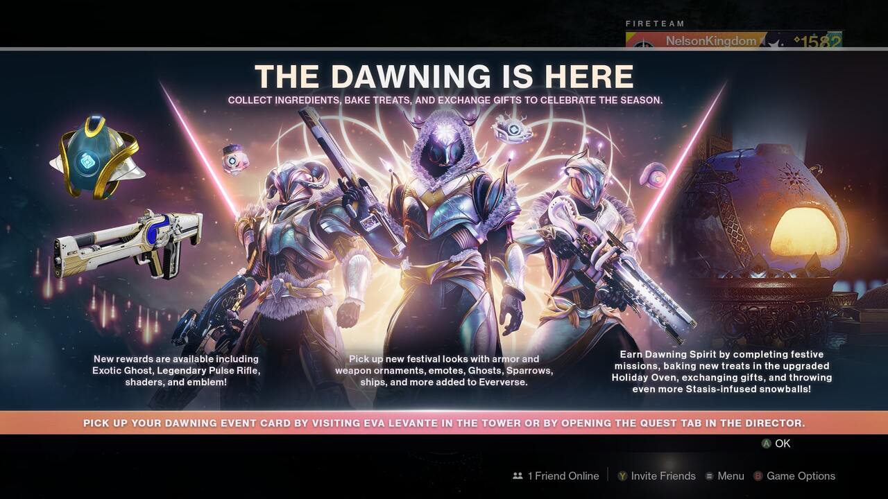 Destiny 2: The Dawning 2022 Event Explained | Attack of the Fanboy