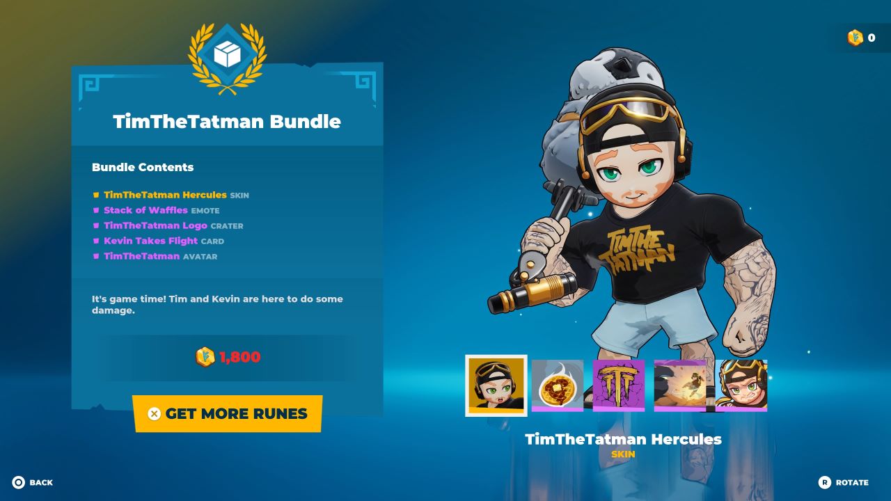 How to Get the TimTheTatman Hercules Skin in Divine Knockout | Attack ...