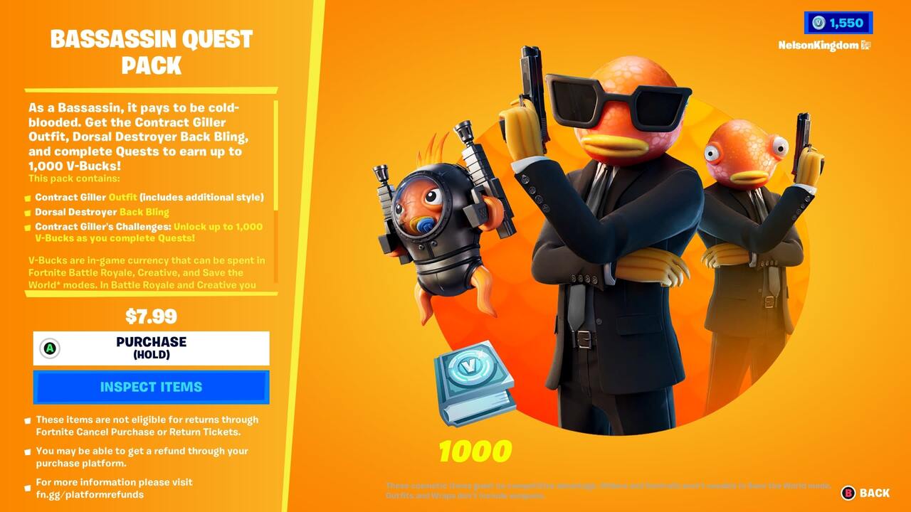 Fortnite: Is the Bassassin Quest Pack Worth It? | Attack of the Fanboy