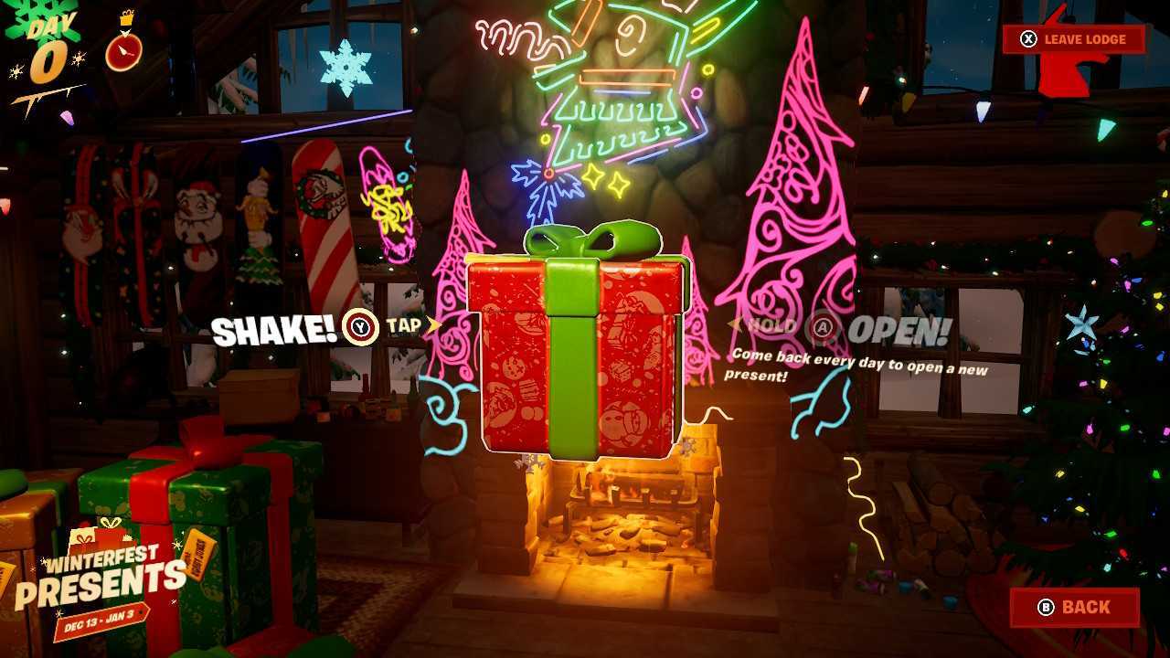 How to Open Presents in Fortnite Winterfest 2022 | Attack of the Fanboy