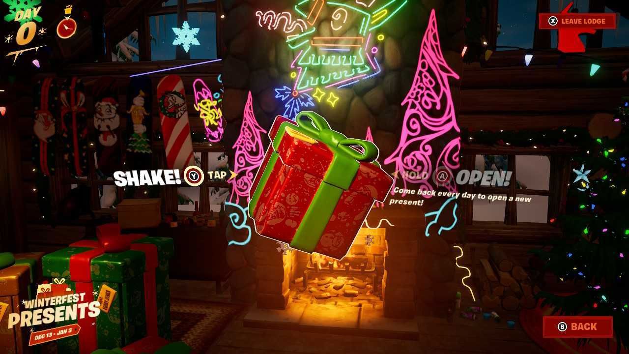 How to Open Presents in Fortnite Winterfest 2022 | Attack of the Fanboy
