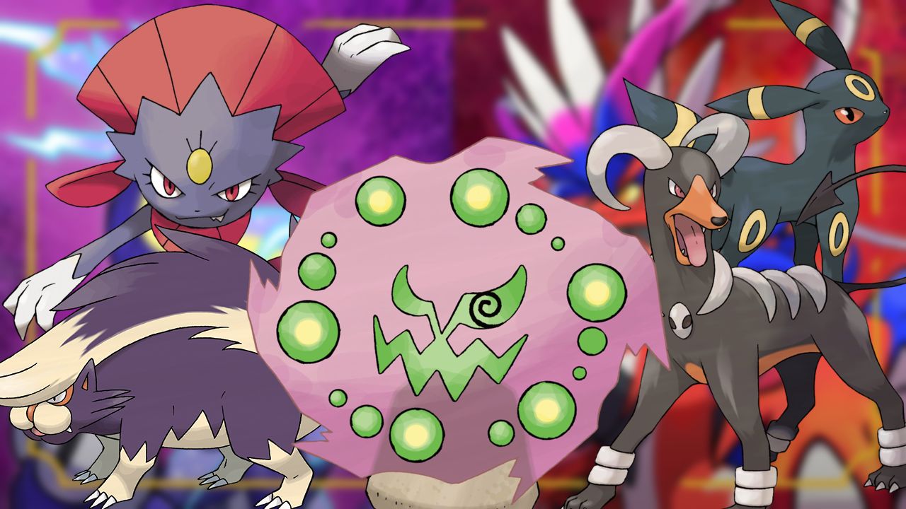 All Dark Type Pokemon Counters and Weaknesses in Pokemon Scarlet and ...