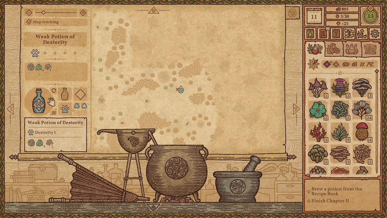 How to Make a Potion of Dexterity in Potion Craft | Attack of the Fanboy