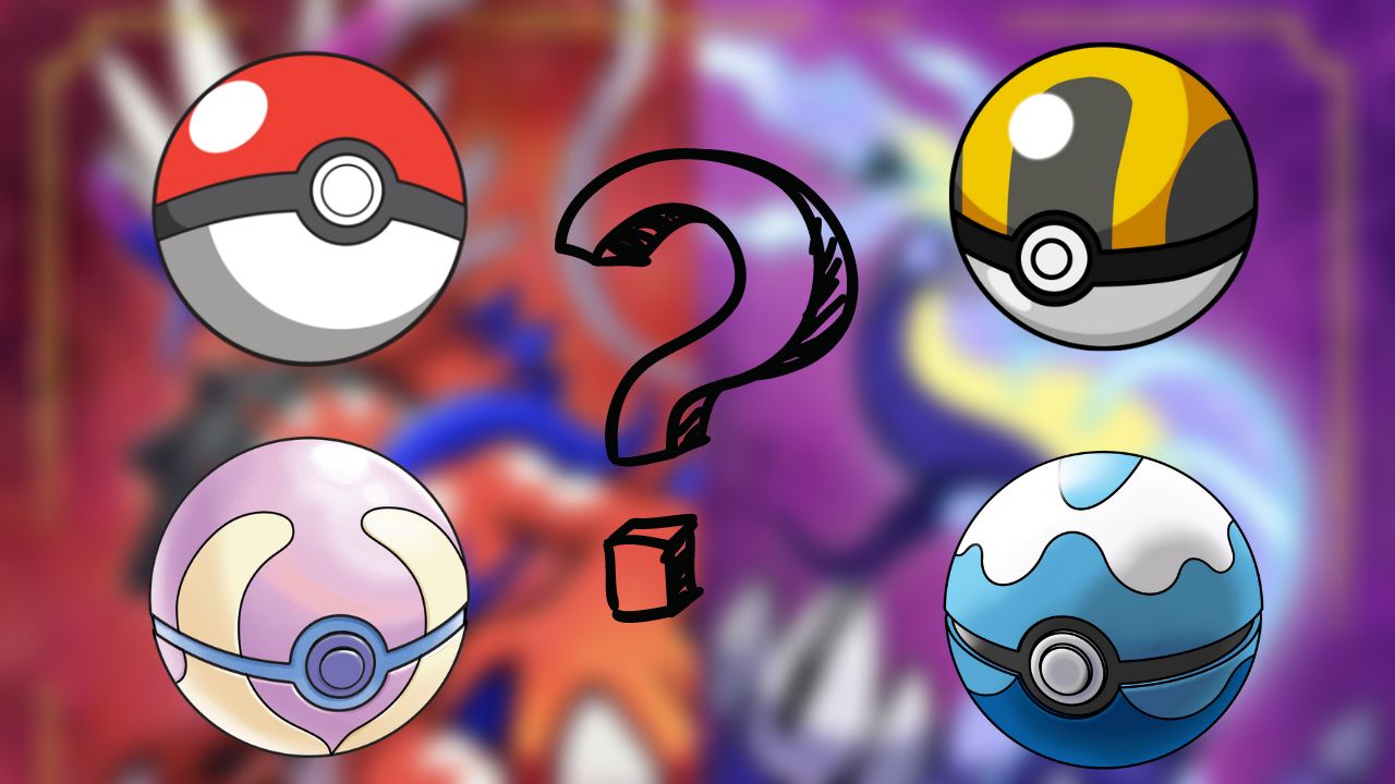 What Is the Best Pokeball in Pokemon Scarlet and Violet? | Attack of ...