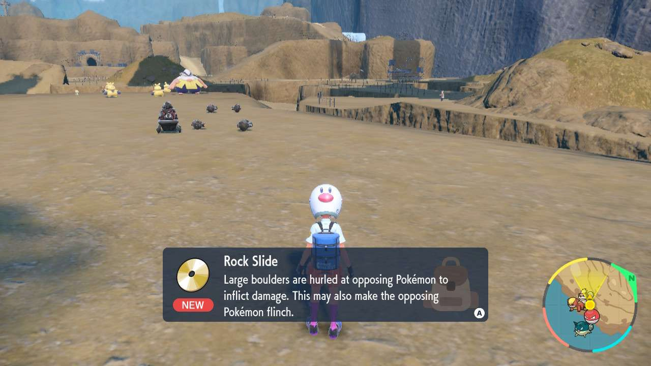 Where to Find Rock Slide TM in Pokemon Scarlet and Violet | Attack of ...