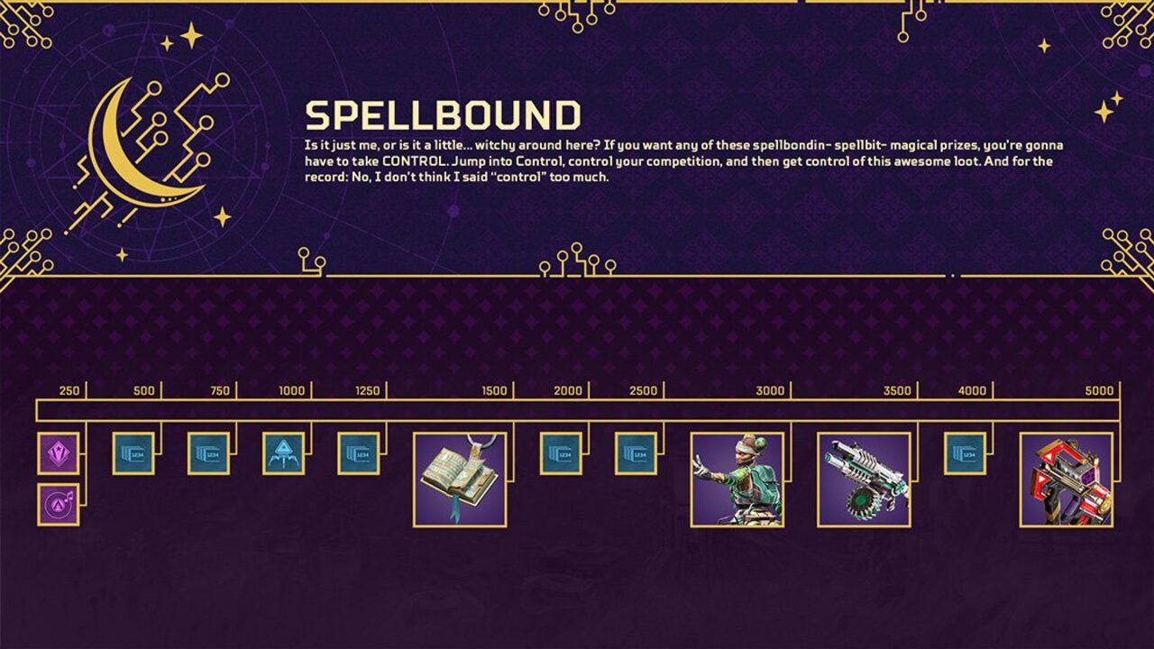 Apex Legends Spellbound Reward Tracker: All Free Cosmetics Available in ...