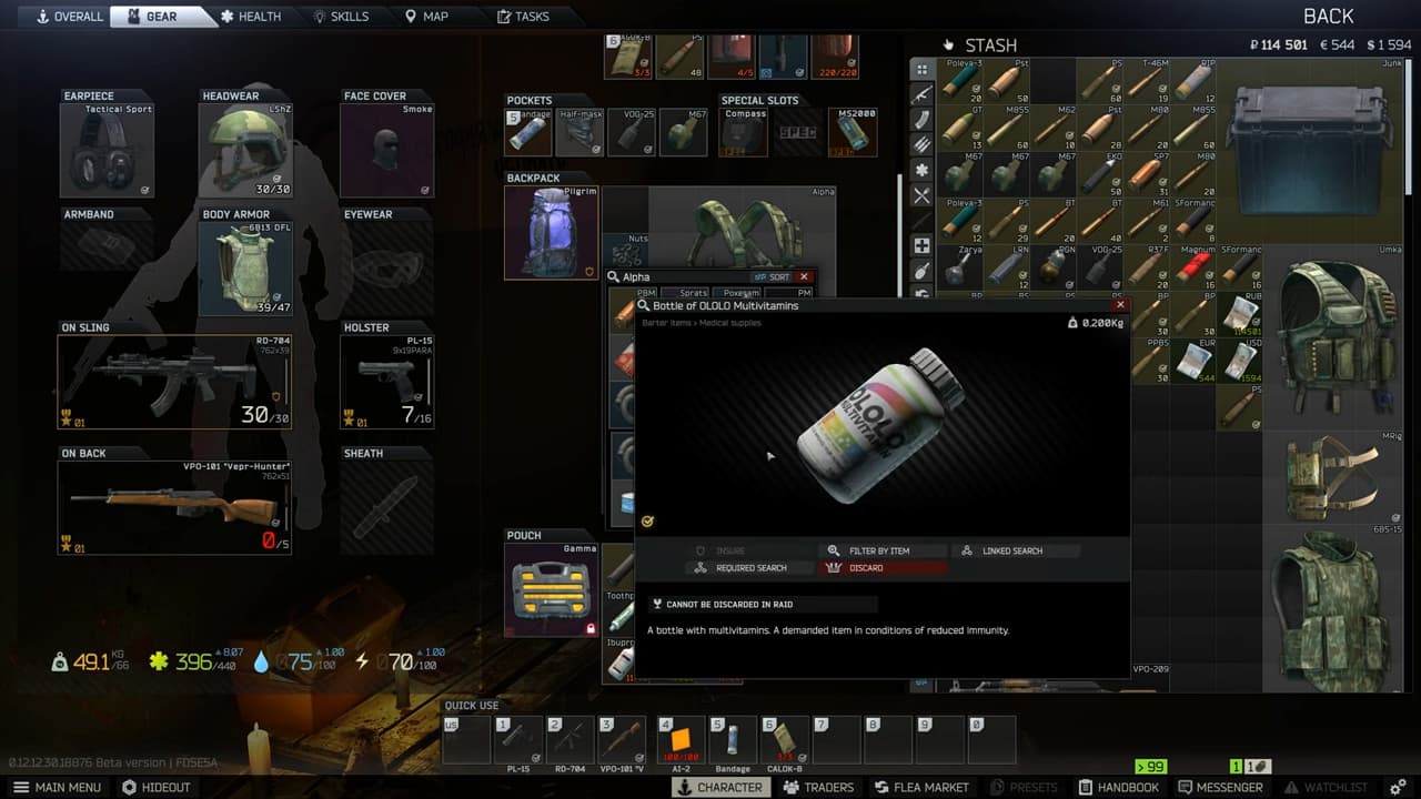 Where to Find a Bottle of OLOLO Multivitamins in Escape From Tarkov ...