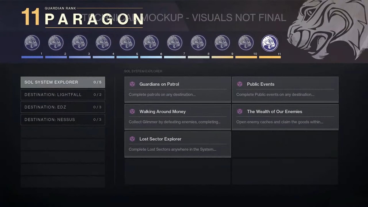 Destiny 2 Guardian Ranks Explained | Attack of the Fanboy