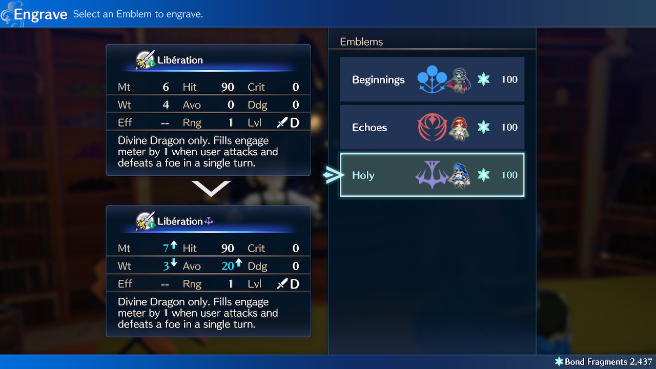 How to Engrave Your Weapons in Fire Emblem Engage | Attack of the Fanboy