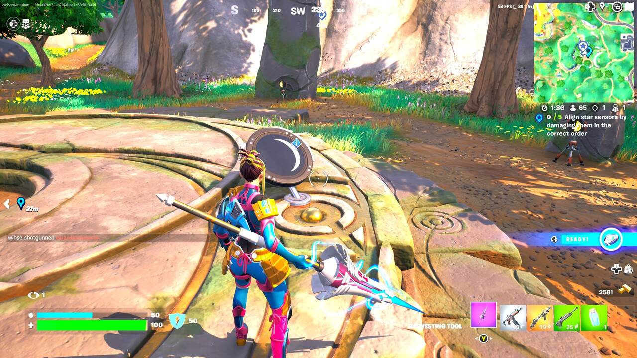 How to Align Star Sensors in the Correct Order in Fortnite | Attack of ...