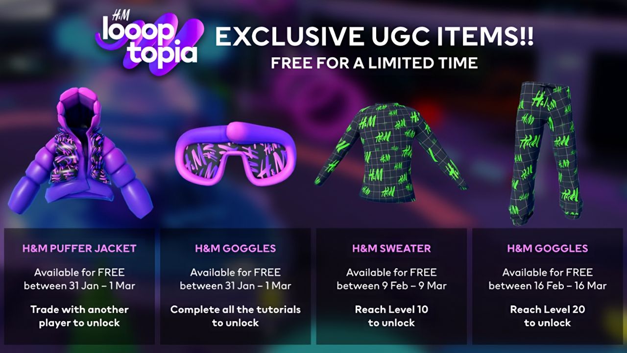 How To Get Free H&M Puffer Jacket Avatar Item on Roblox | Attack of the ...