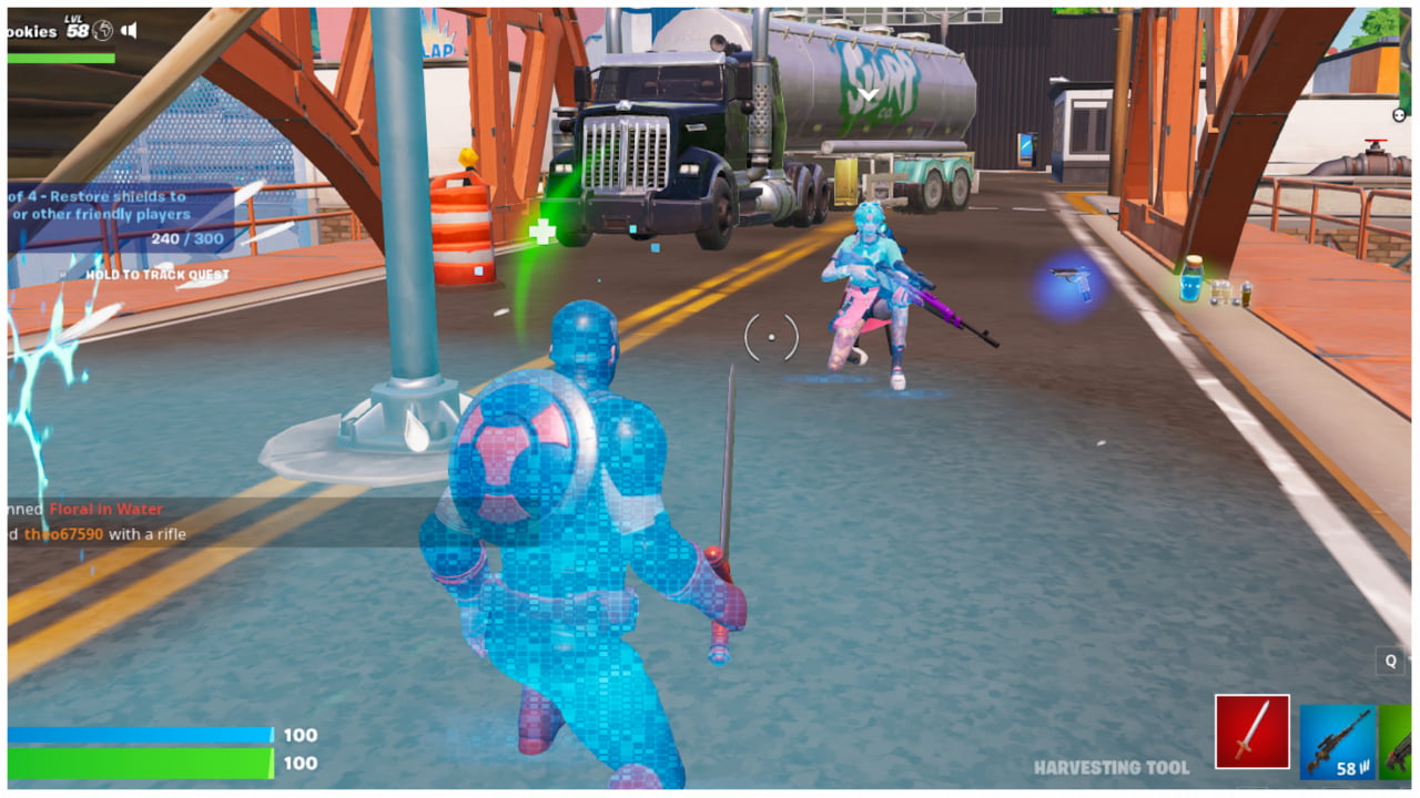 How to Restore Shields to Yourself or Others in Fortnite | Attack of ...