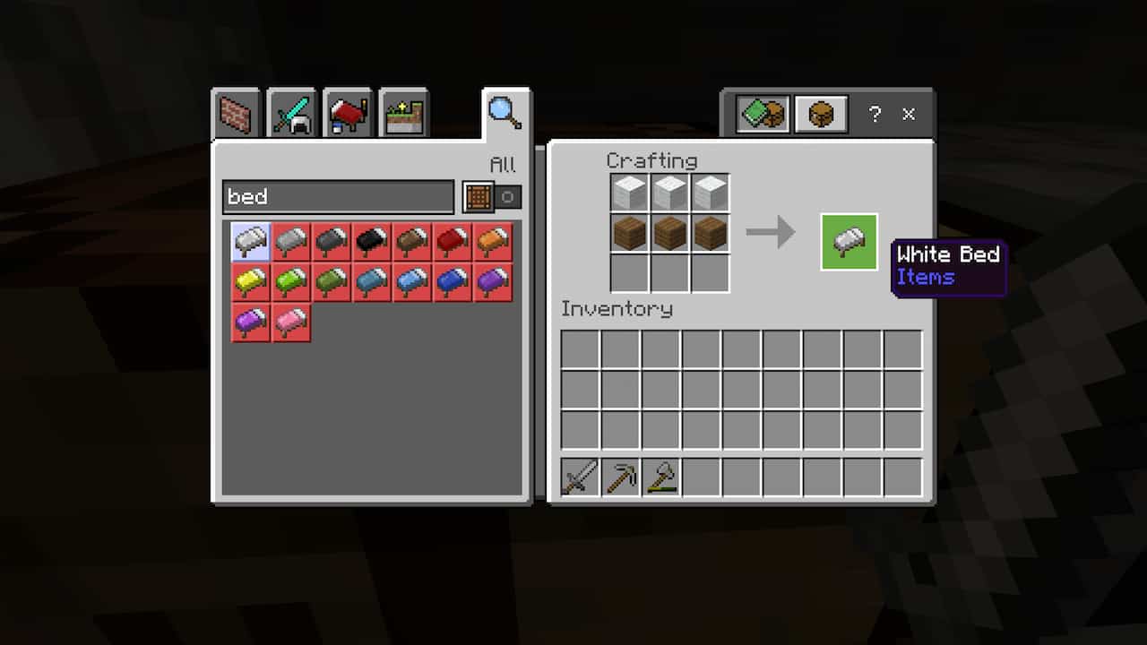 How to Make a Bed in Minecraft | Attack of the Fanboy