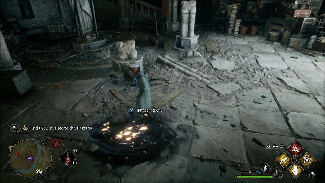 Hogwarts Legacy: Percival Rackham's Trial Quest Guide | Attack of the ...