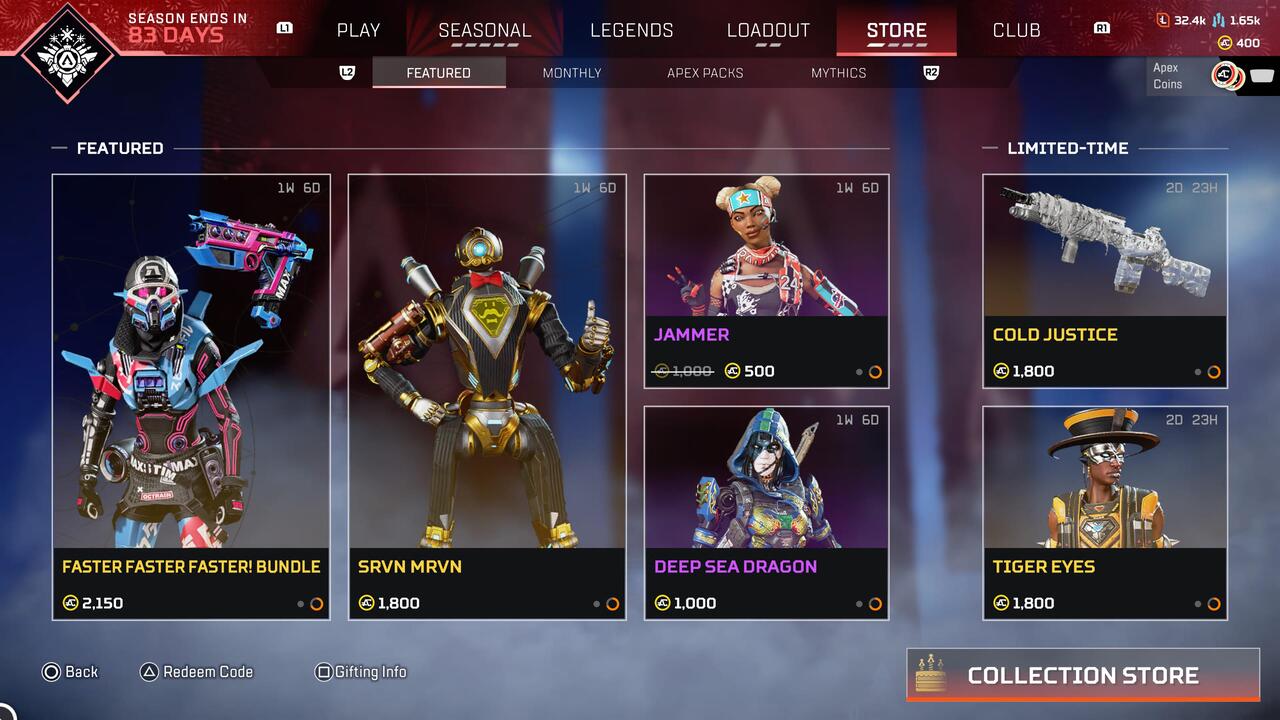 Apex Legends Revelry Item Shop: Event, Featured, Monthly, and More ...