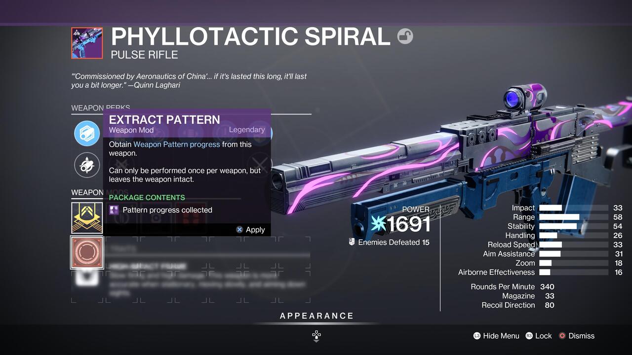 How to Extract Weapon Patterns in Destiny 2 | Attack of the Fanboy