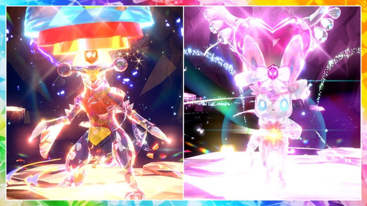 Pokémon Scarlet and Violet: Garchomp and Sylveon Tera Raid Event Start ...