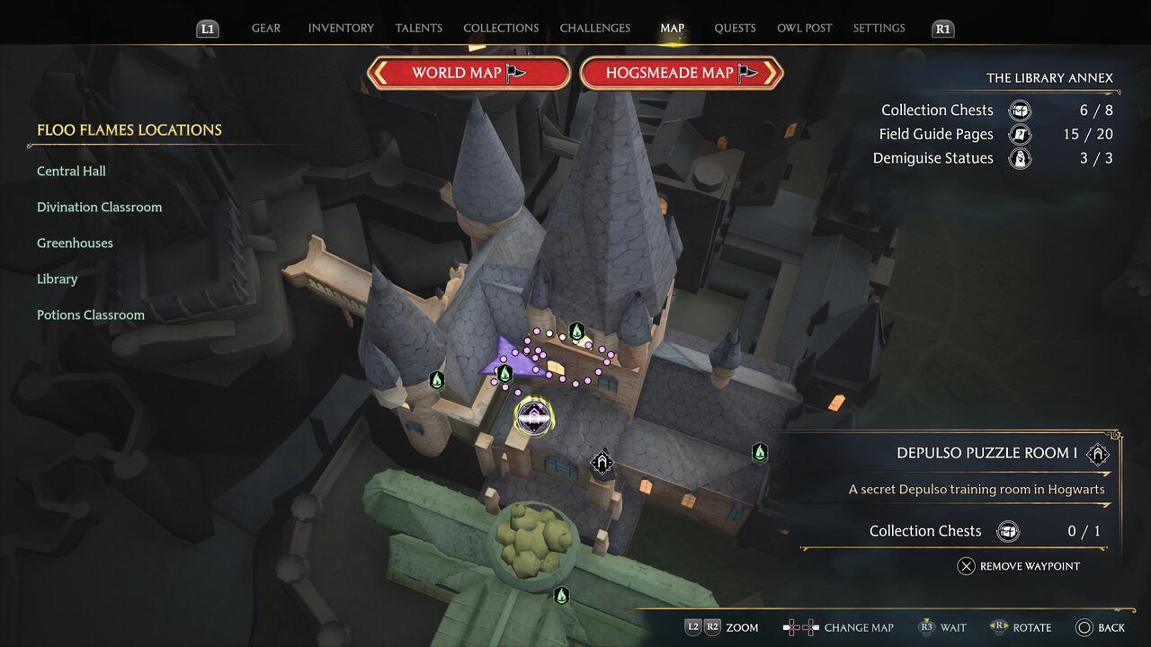 Hogwarts Legacy: Depulso Room 1 Puzzle, Solution, Location, and ...