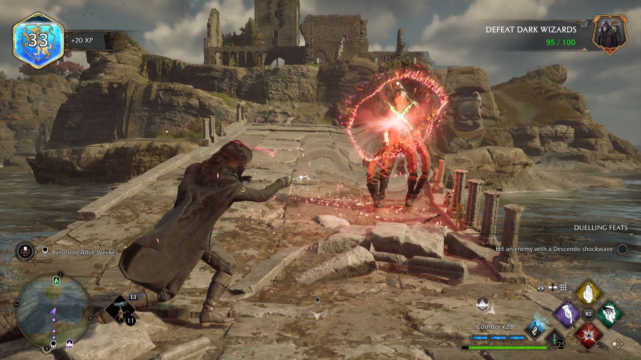 How to Lock on to Enemies in Hogwarts Legacy | Attack of the Fanboy