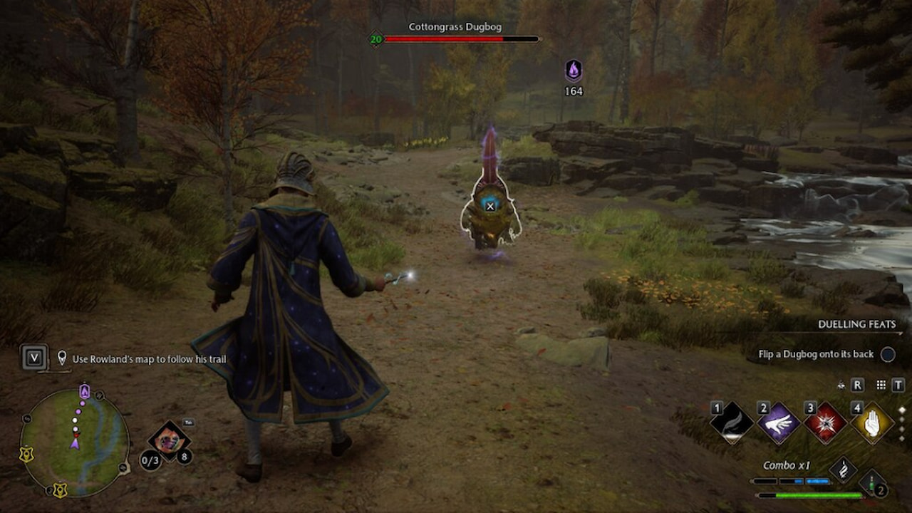 How to Flip a Dugbog onto its Back in Hogwarts Legacy | Attack of the ...