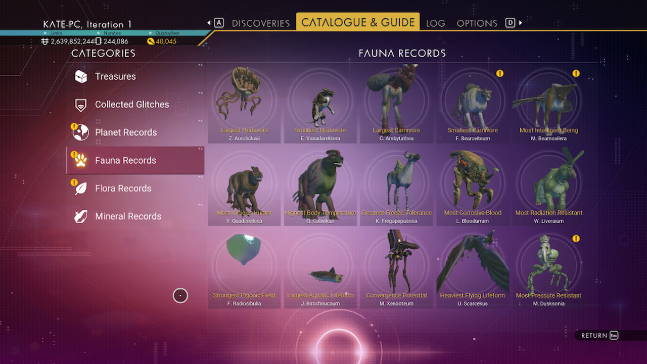 No Man's Sky Update 4.1 Fractal Patch Notes | Attack of the Fanboy