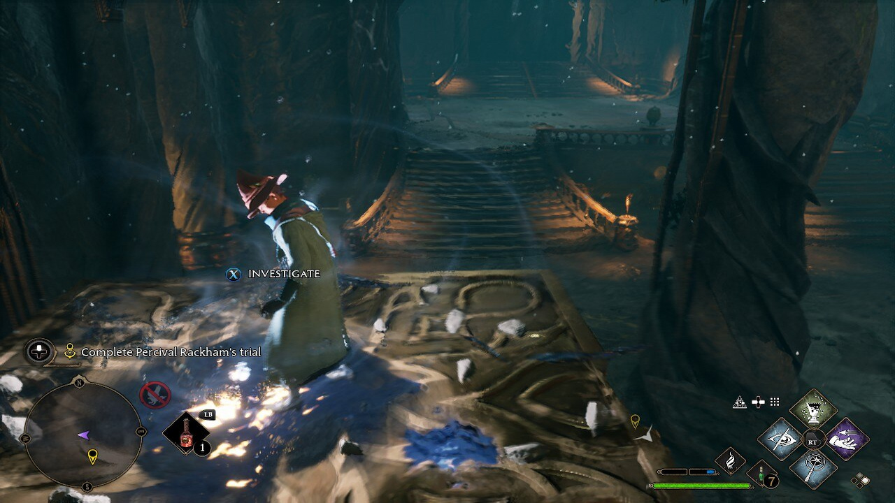 Hogwarts Legacy: Percival Rackham's Trial Quest Guide | Attack of the ...