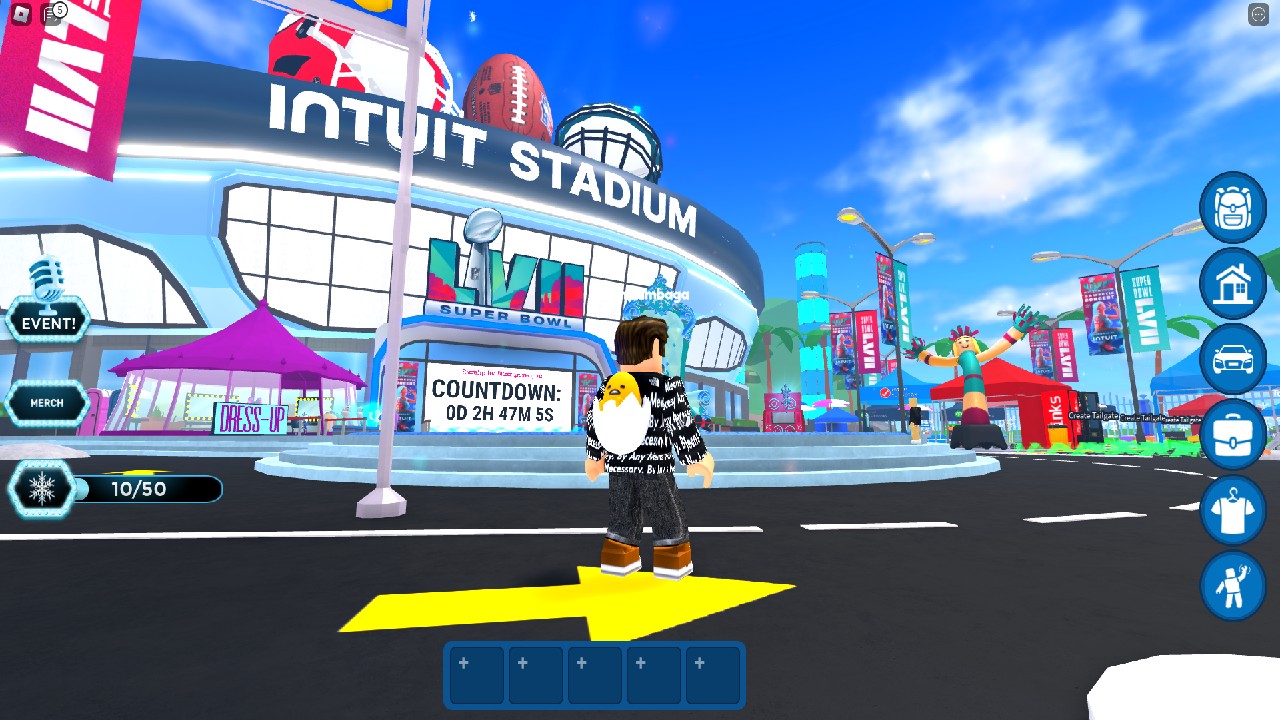 Roblox Rhythm City RP - How To Watch The Saweetie Super Bowl Concert ...