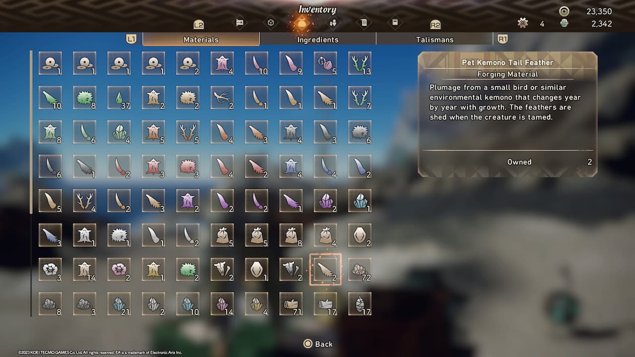 How to Get Pet Kemono Tail Feather in Wild Hearts | Attack of the Fanboy