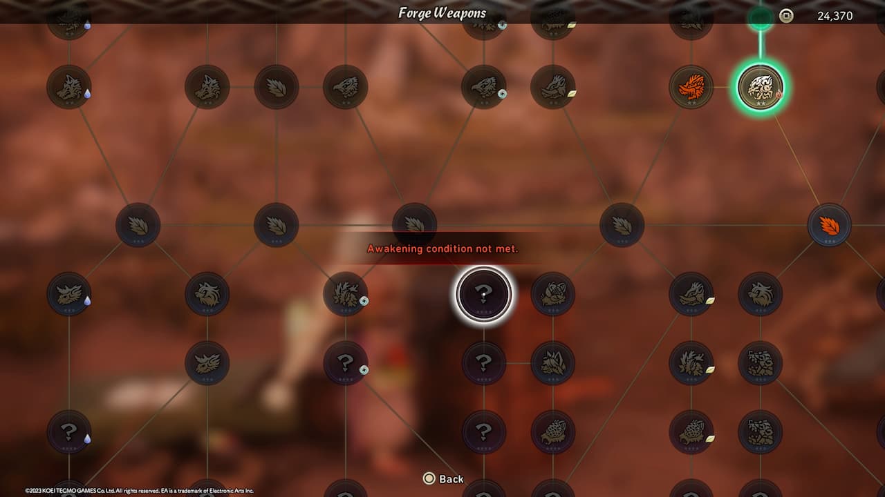 Wild Hearts: How to Awaken Slots on Weapon Skill Tree | Attack of the ...