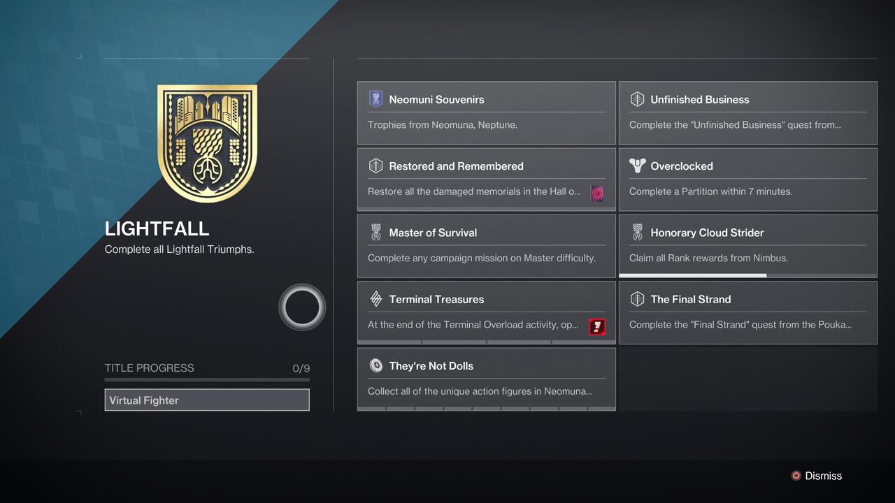 How to Get the Virtual Fighter Title in Destiny 2 | Attack of the Fanboy
