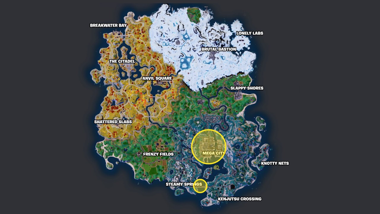 Fortnite Chapter 4, Season 2 Grind Rail Locations | Attack of the Fanboy