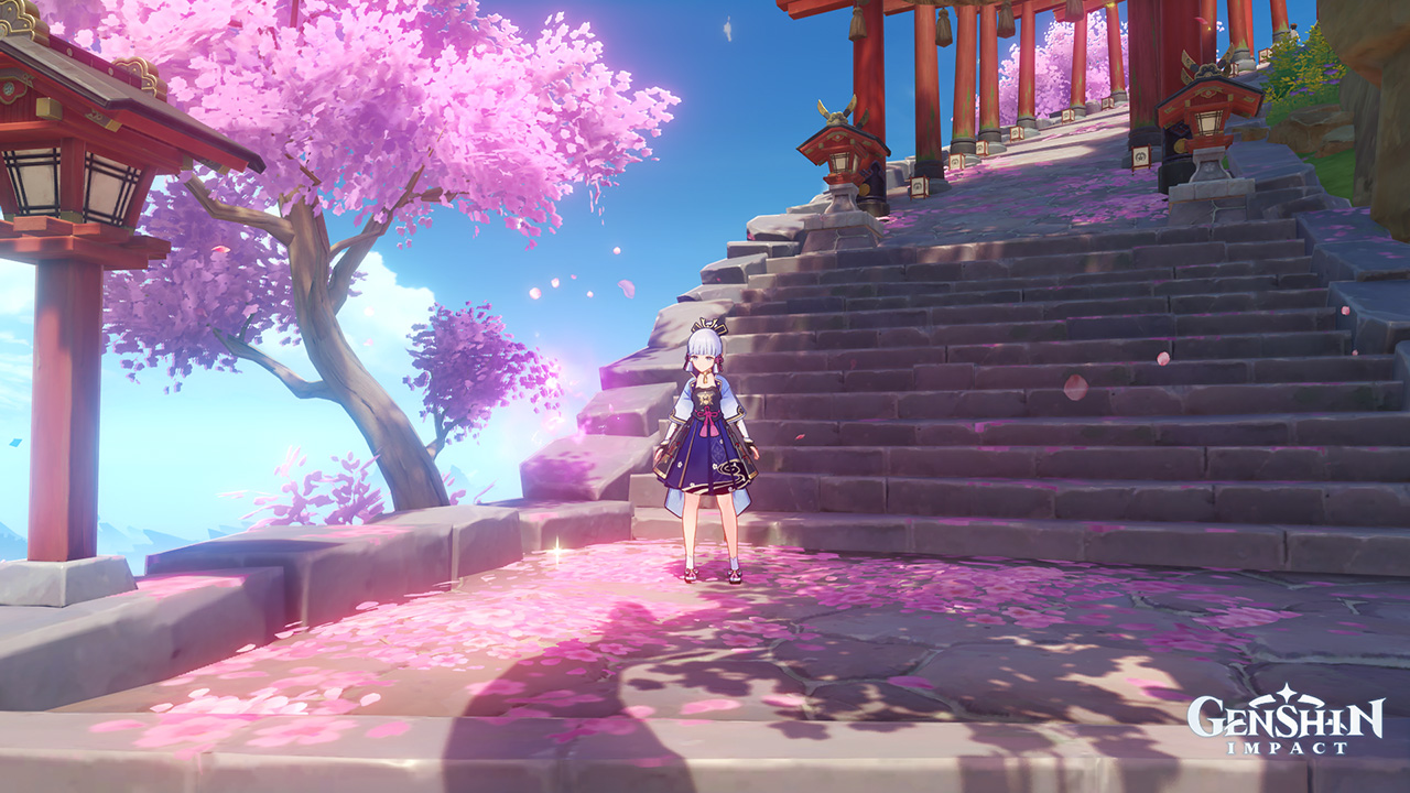 Genshin Impact All Sakura Bloom Locations: Where to Find Sakura Blooms ...