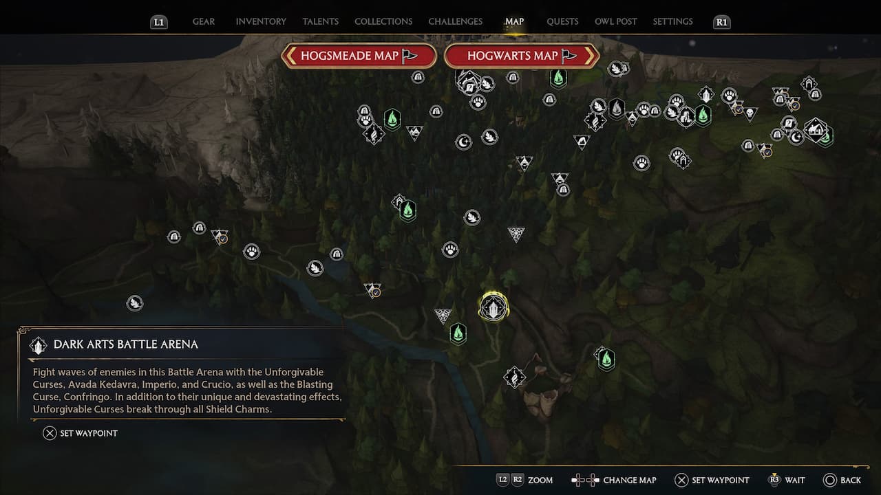 All Battle Arena Locations in Hogwarts Legacy | Attack of the Fanboy