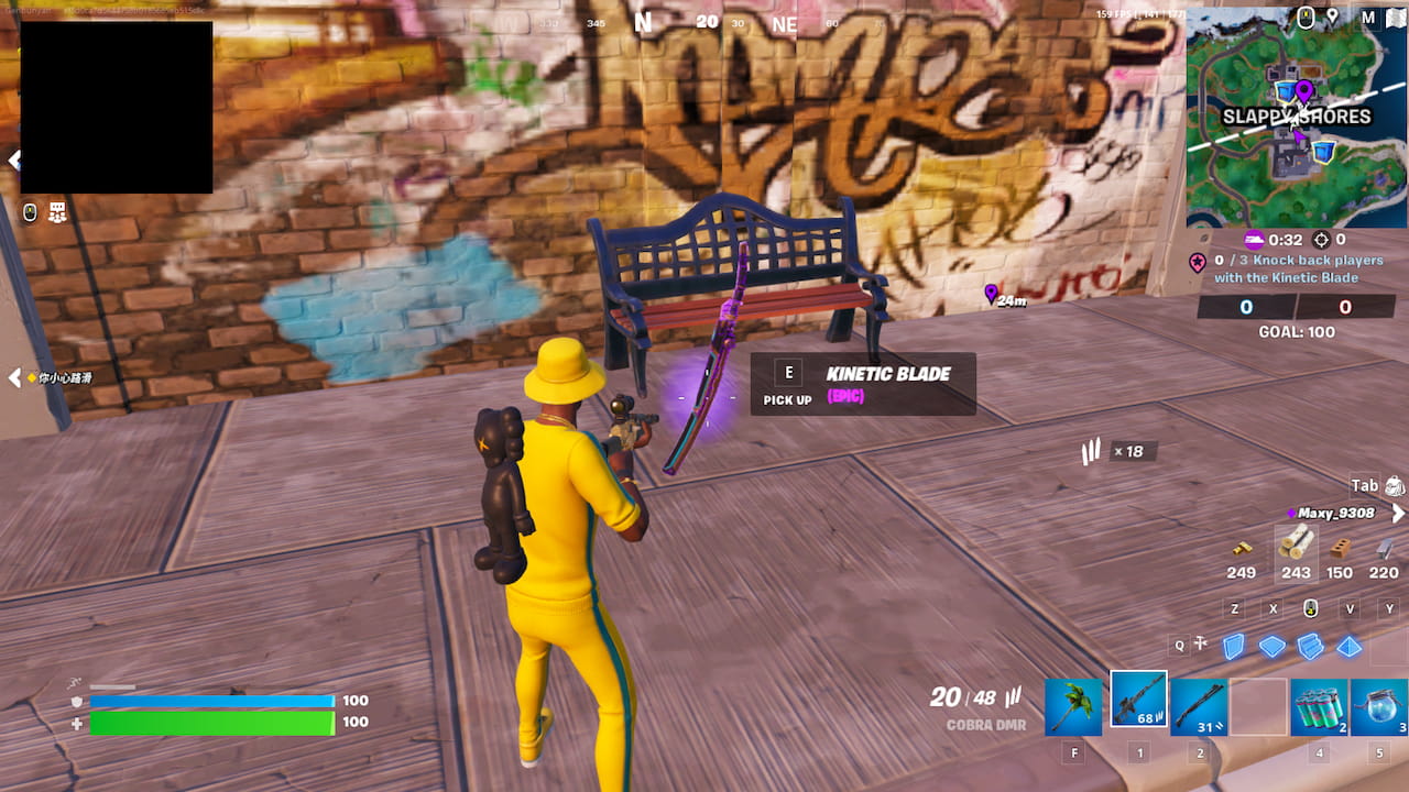 How to Knock Back Players with a Kinetic Blade in Fortnite | Attack of ...