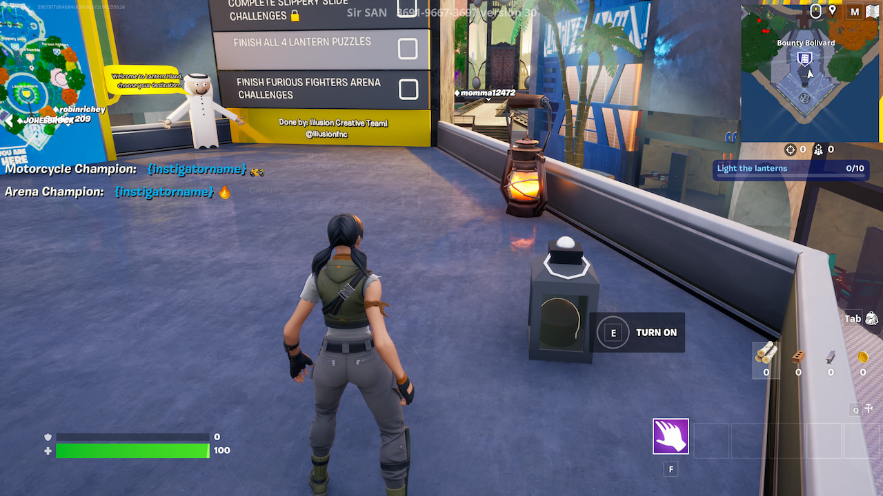 How to Light 10 Lanterns Around the Map in Fortnite Lantern Fest 2023 ...