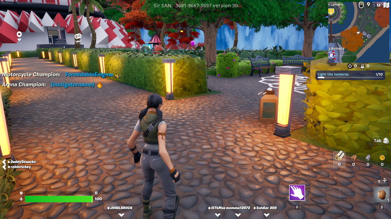 How to Light 10 Lanterns Around the Map in Fortnite Lantern Fest 2023 ...