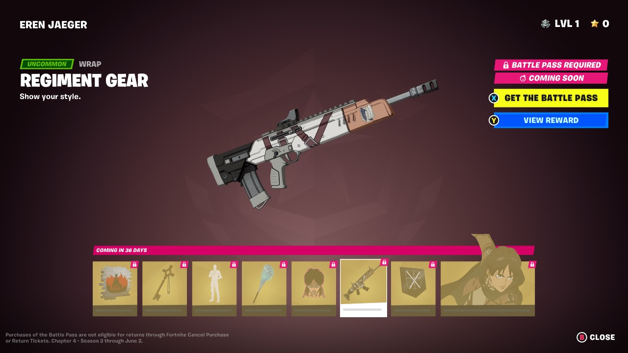 How to Get The Eren Jaeger Skin in Fortnite [Plus All Attack on Titan ...
