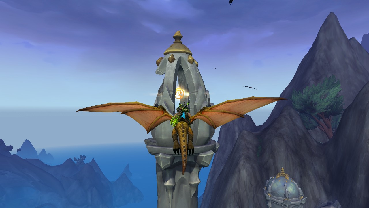 Tutte le posizioni dei glifi del drago di Forbidden Reach in World of Warcraft: Dragonflight ...