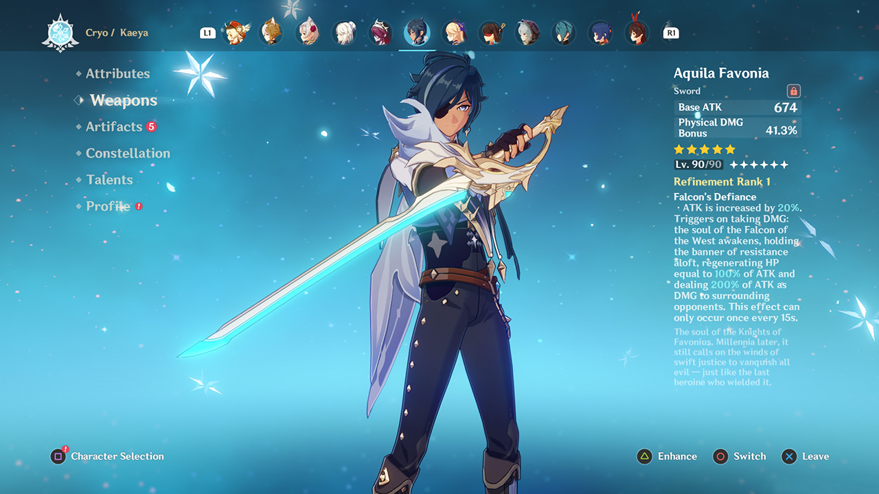 Genshin Impact Kaeya DPS Build: How to Build Kaeya as a Physical DPS ...