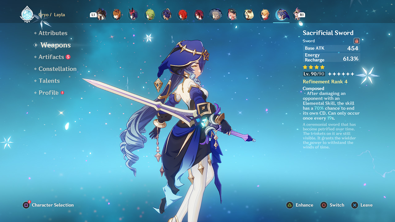 The Best Layla Support Build in Genshin Impact | Best Weapons ...