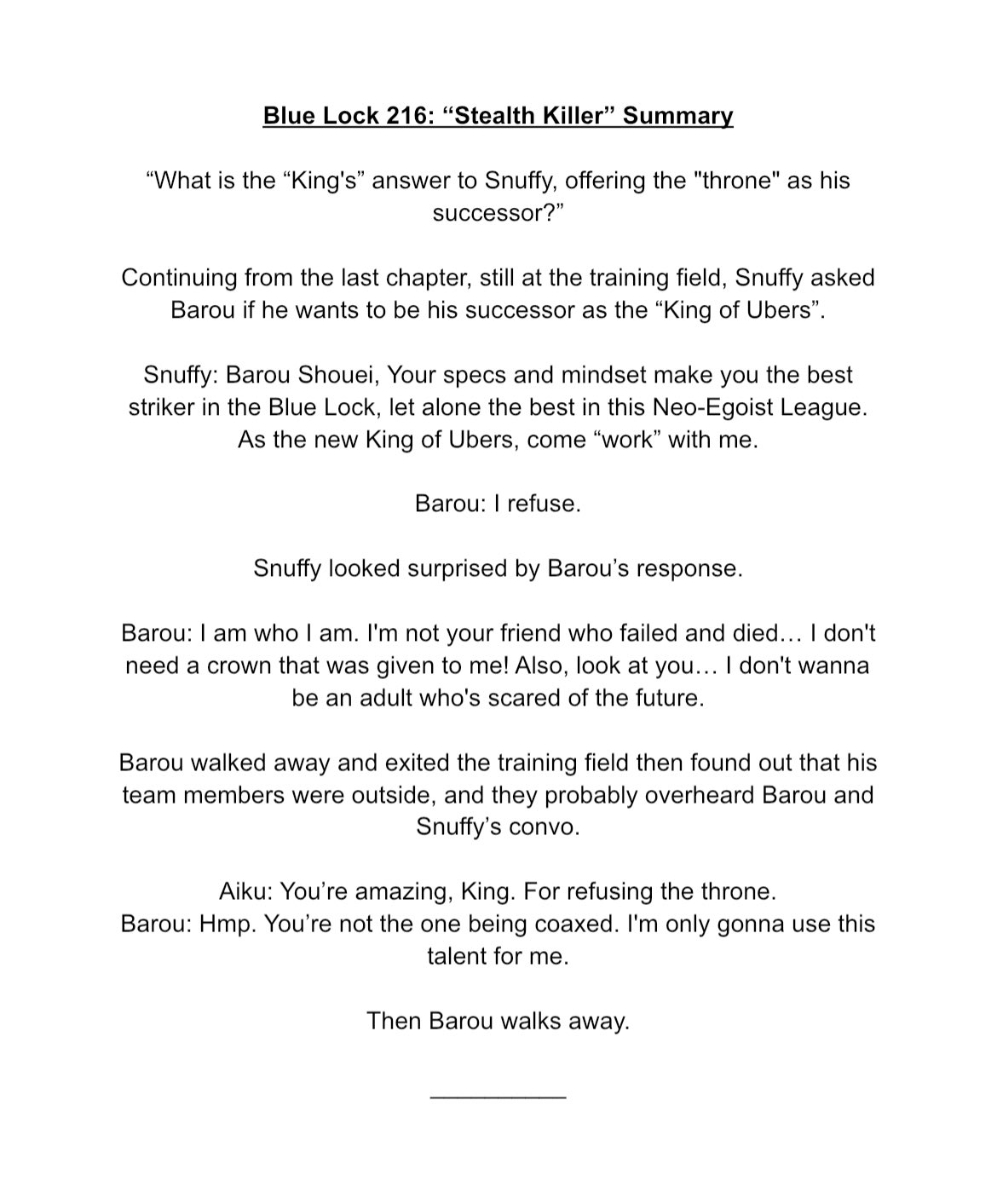 Blue Lock Chapter 216 Spoilers and Release Timeline | Attack of the Fanboy