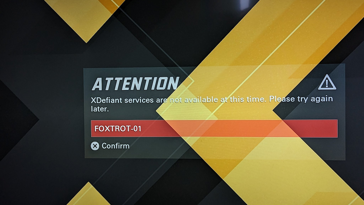 How to Fix the FOXTROT-01 Error in XDefiant | Attack of the Fanboy