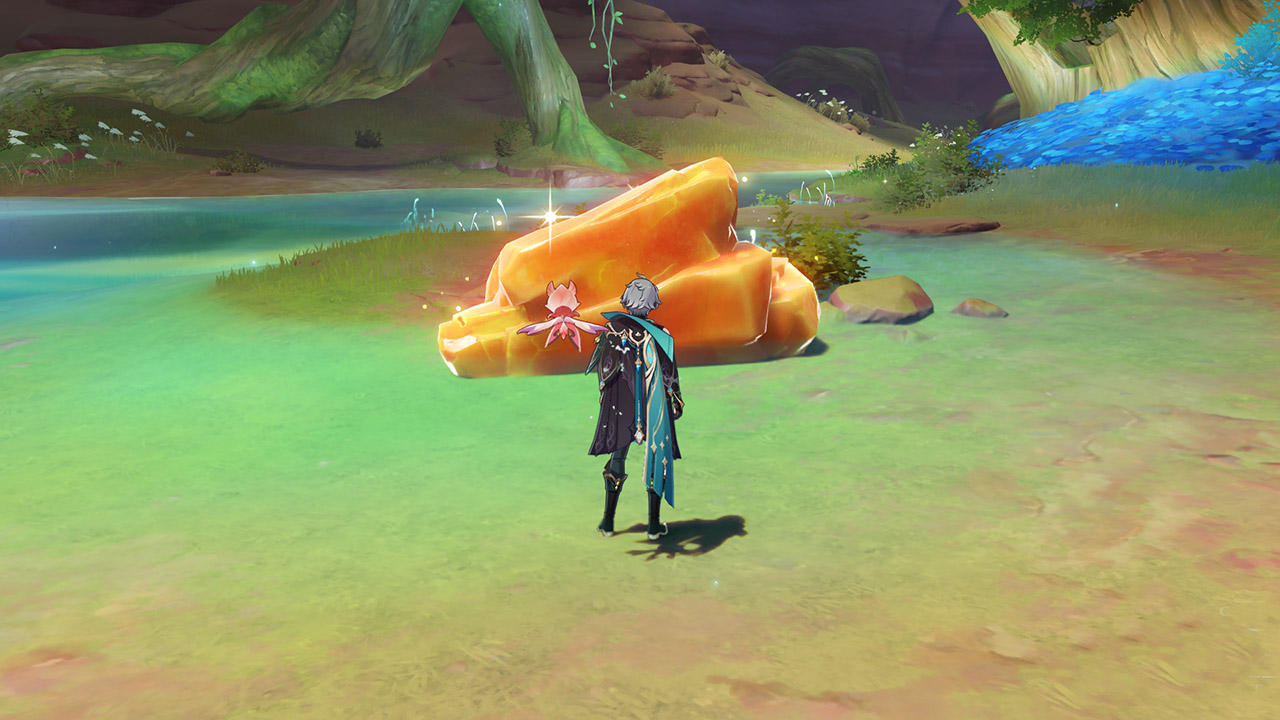 Genshin Impact: How to Destroy the Amrita Crystals on Gariveh Lajaverd and Realm of Farakhkert ...