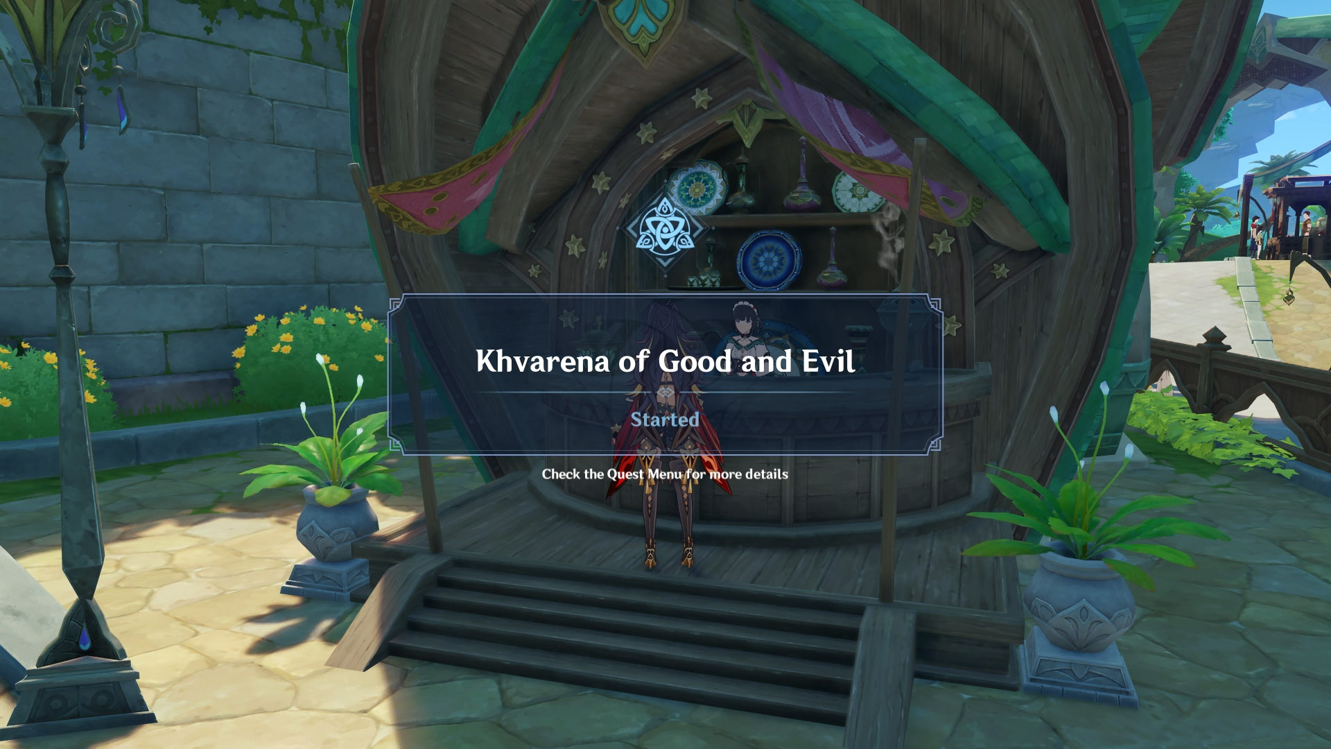 How to Start the Khavarena of Good and Evil World Quest Series in ...