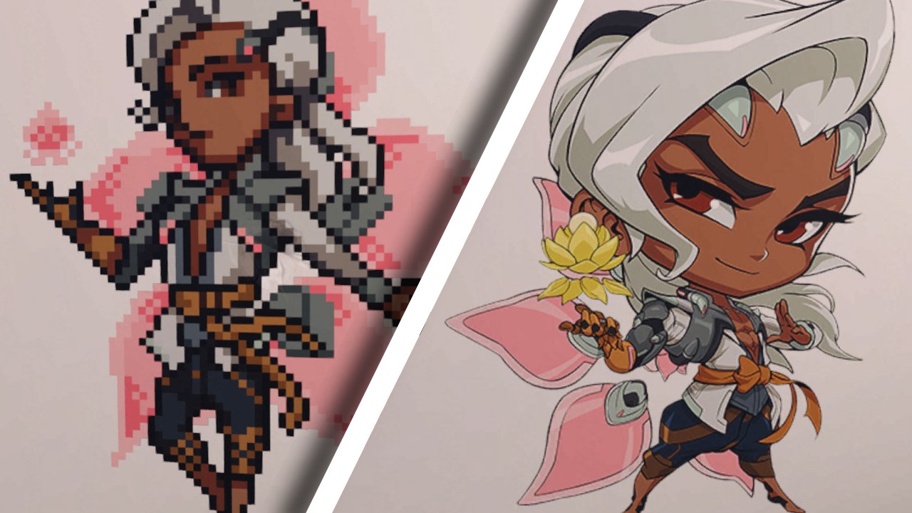 How to Get Lifeweaver's Cute and Pixel Sprays in Overwatch 2 | Attack ...