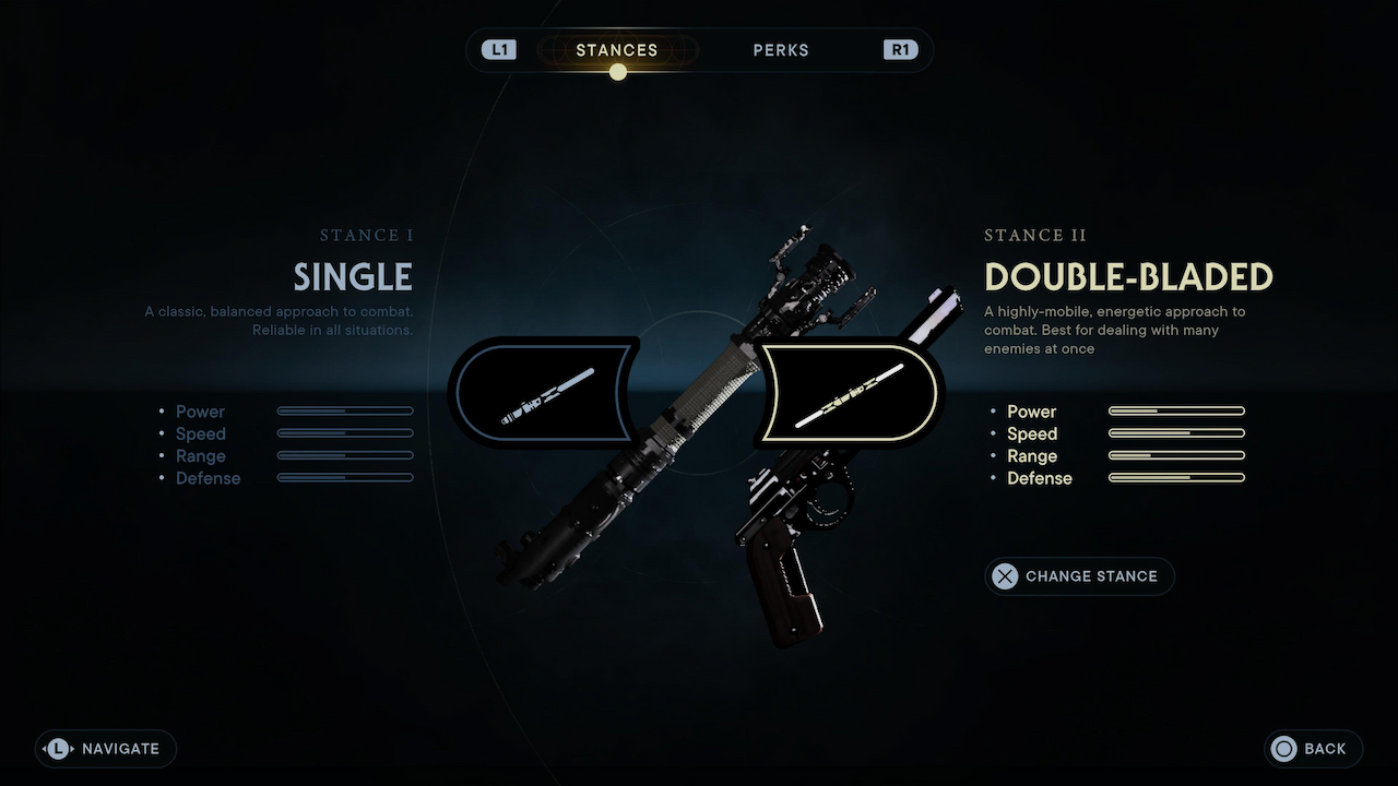 How to Switch Between One-Sided and Two-Sided Lightsaber in Jedi ...