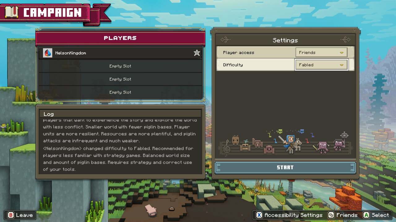 Which Difficulty Should You Pick in Minecraft Legends? All Difficulty ...